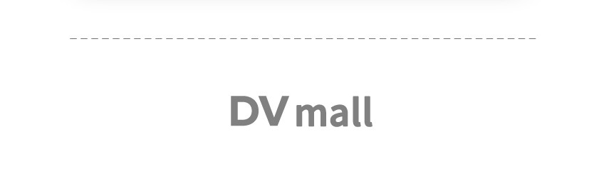 DVmall : 재료를 선택하는 새로운 기준!